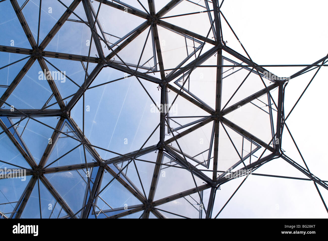 Inside of Biosphere Stock Photo - Alamy