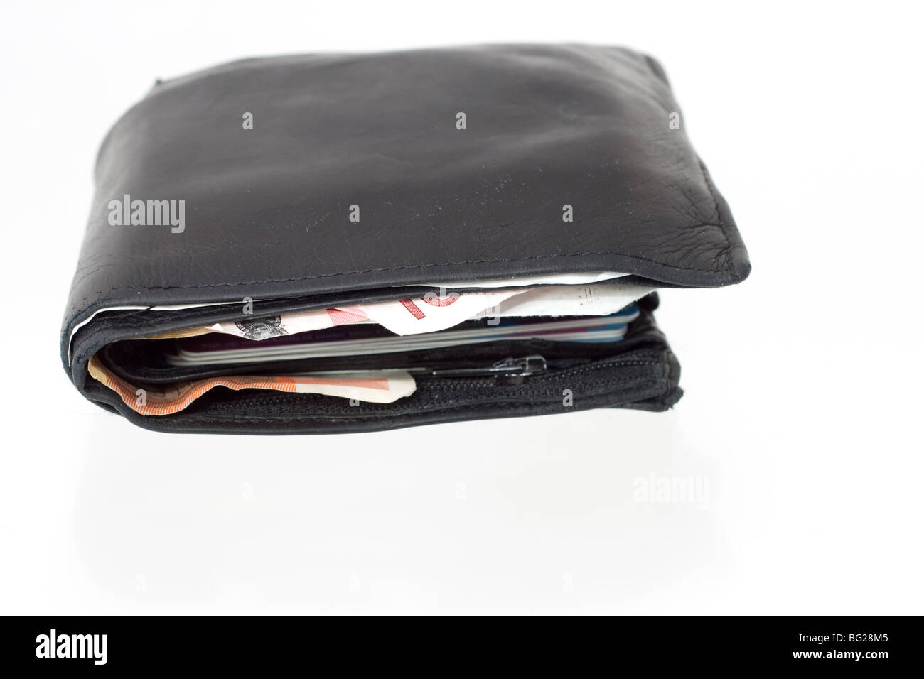 Old leather wallet hi-res stock photography and images - Alamy