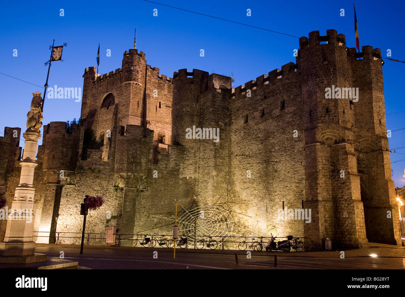 Gravensteen castle ghent belgium hi-res stock photography and images ...