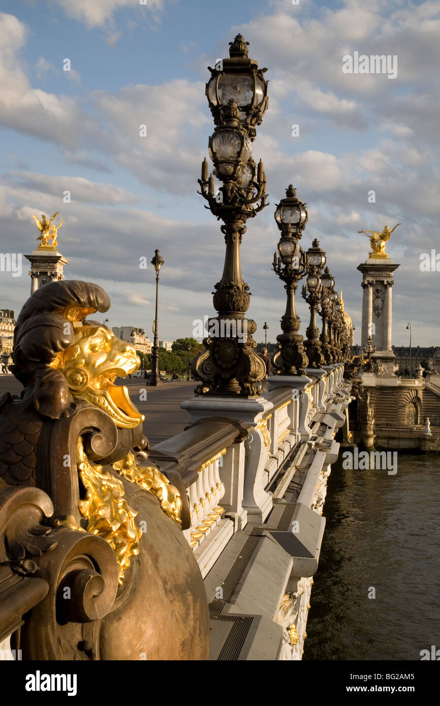 Pont Alexandre III Bridge, Paris, France Stock Photo - Alamy