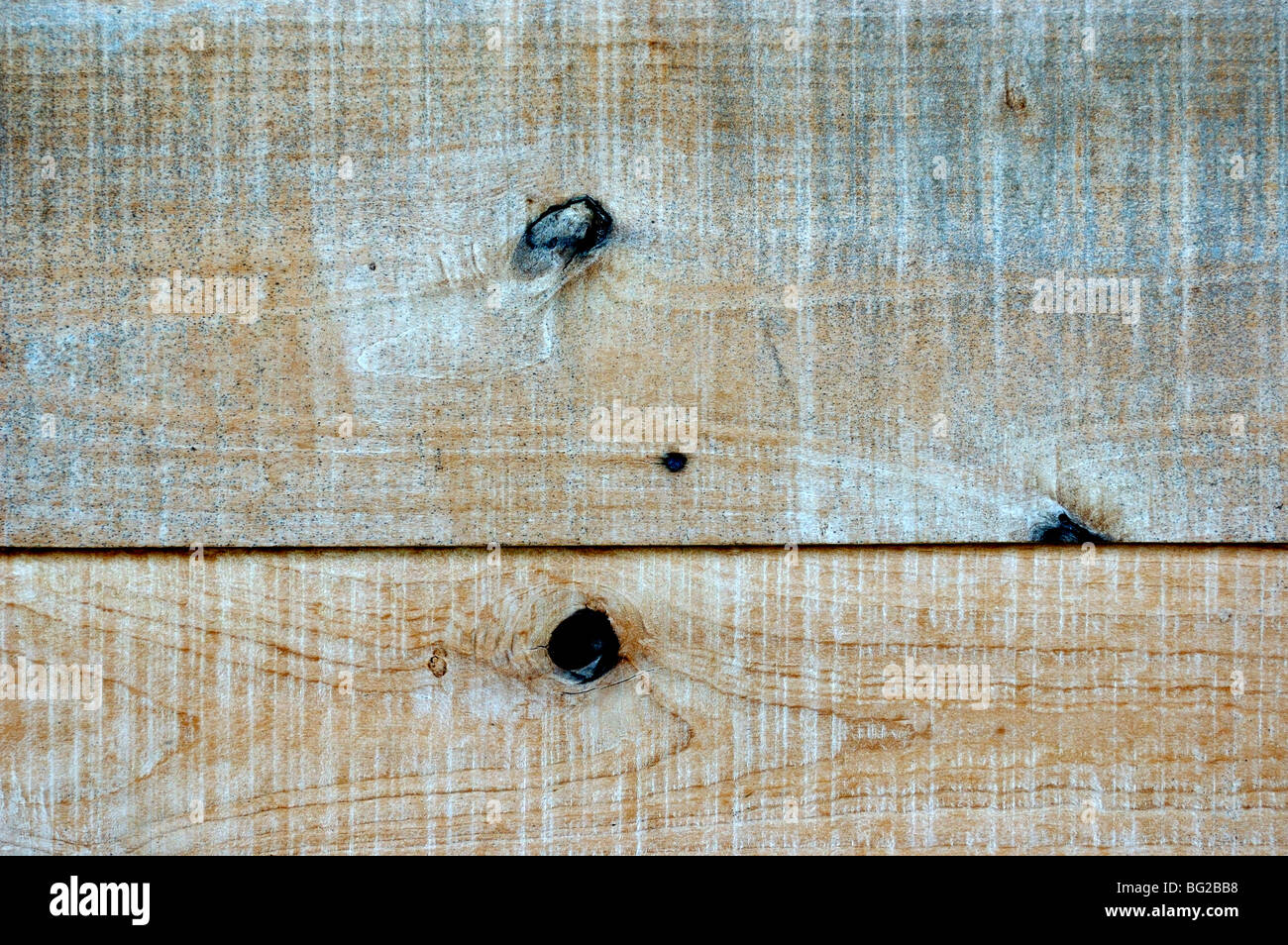 Close-up of knotty wood boards Stock Photo - Alamy