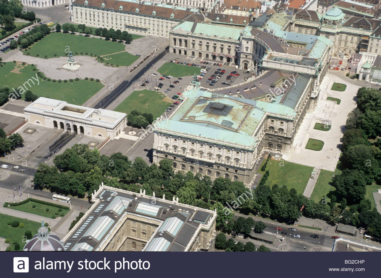 Wien Luftbild Ringstraße Vienna Aerial Stock Photos & Wien Luftbild ...