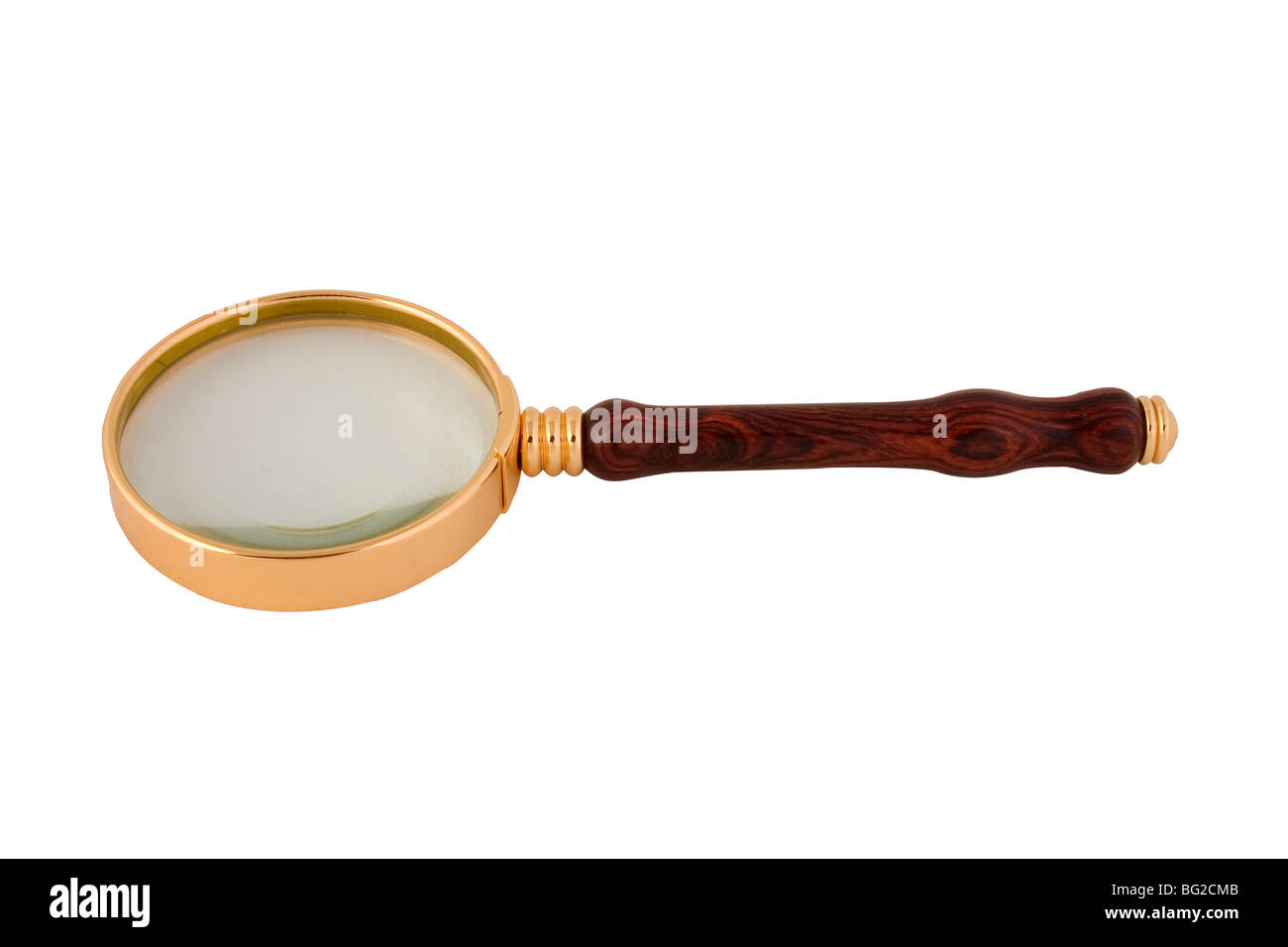 Magnifying Glass Handcrafted Stock Photo - Alamy