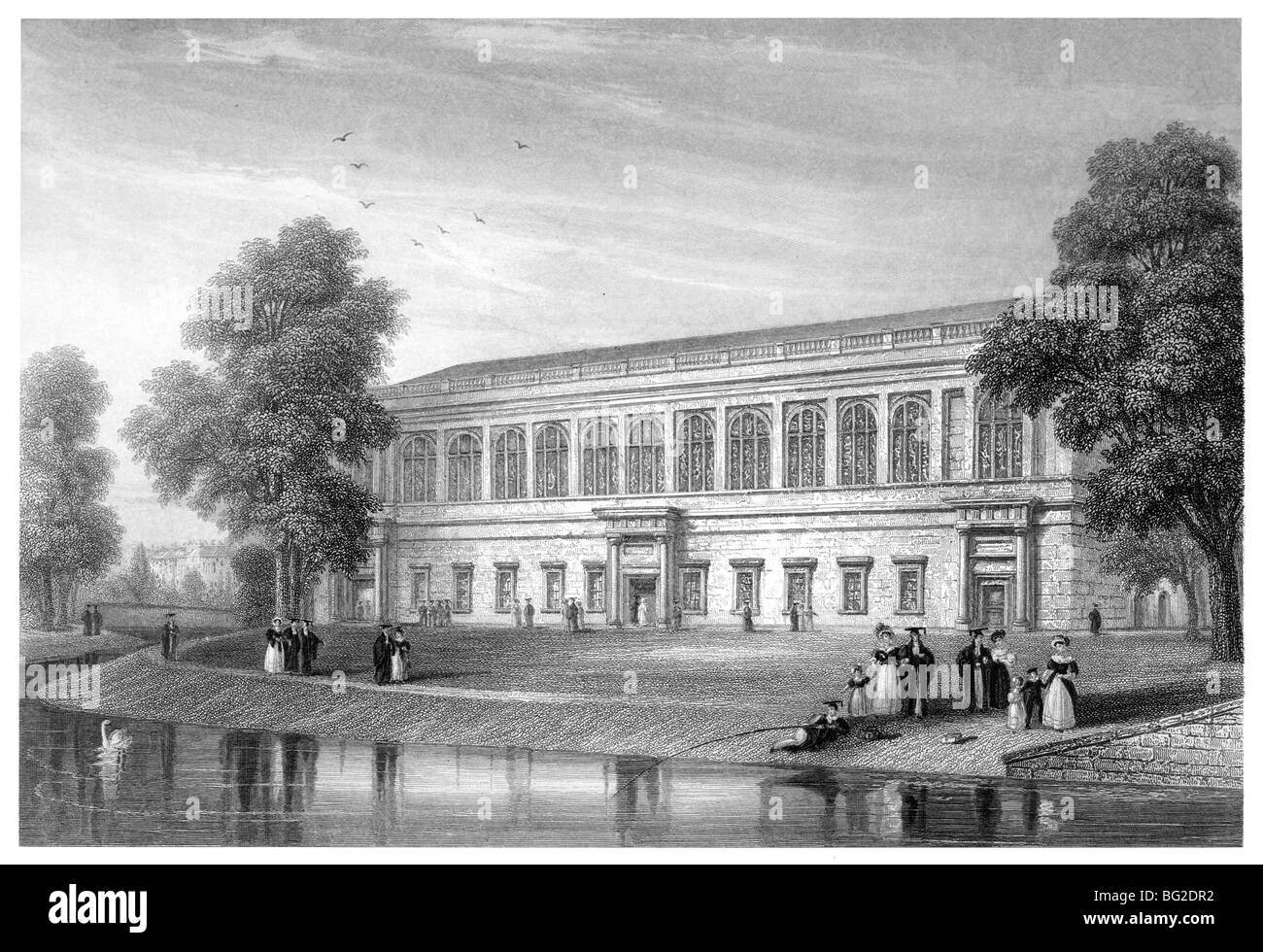 Trinity College, Cambridge – The Library Stock Photo - Alamy