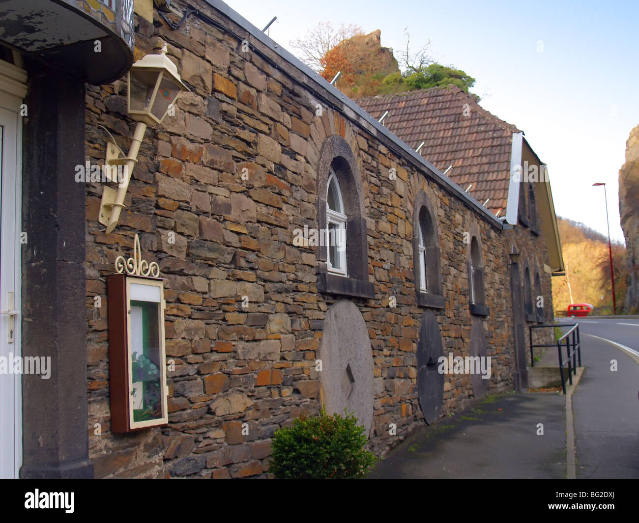 The ancient stone house in mountains of Germany Stock Photo - Alamy