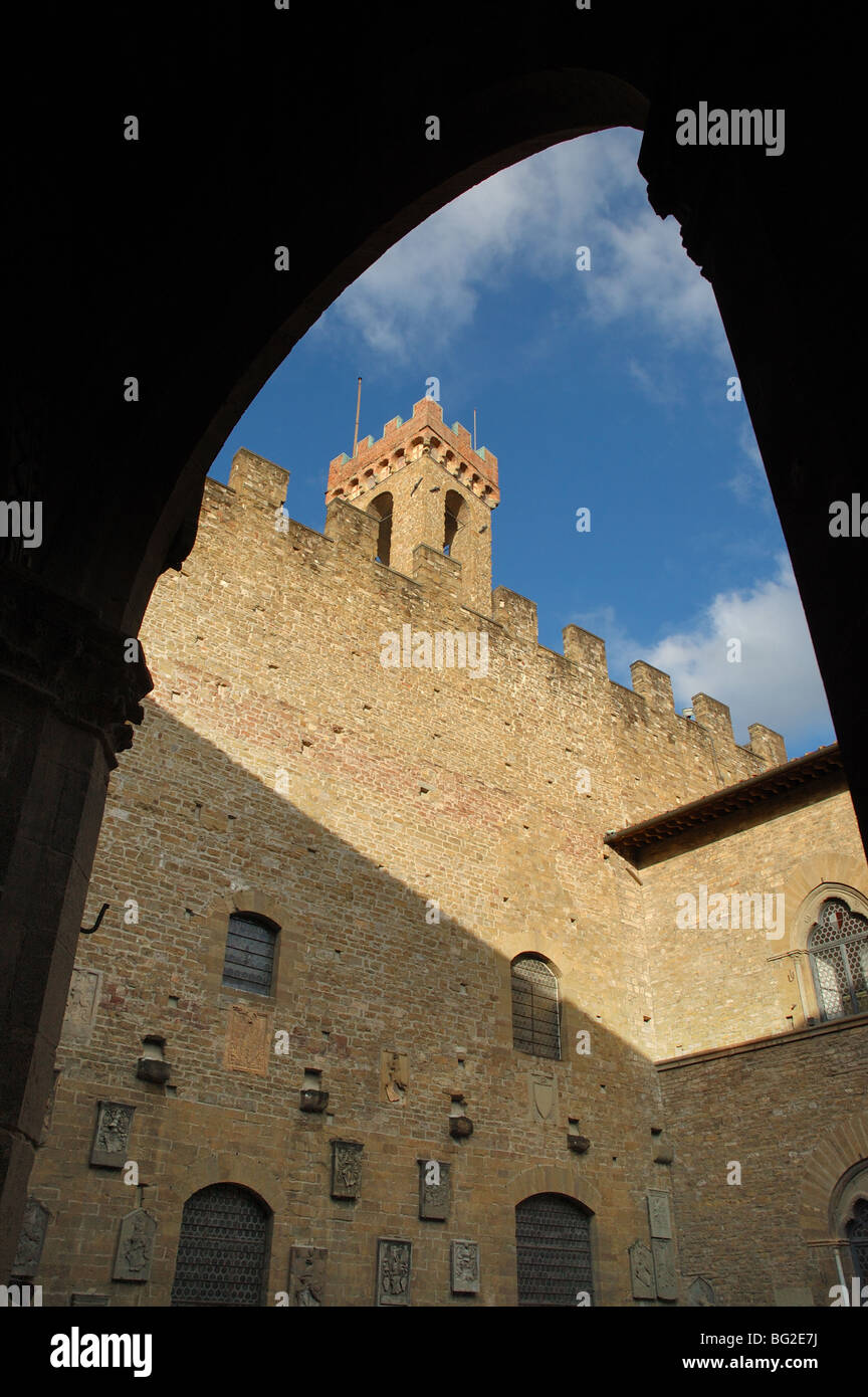 The Bargello Museum of Sculpture in Florence Tuscany Italy Stock Photo ...