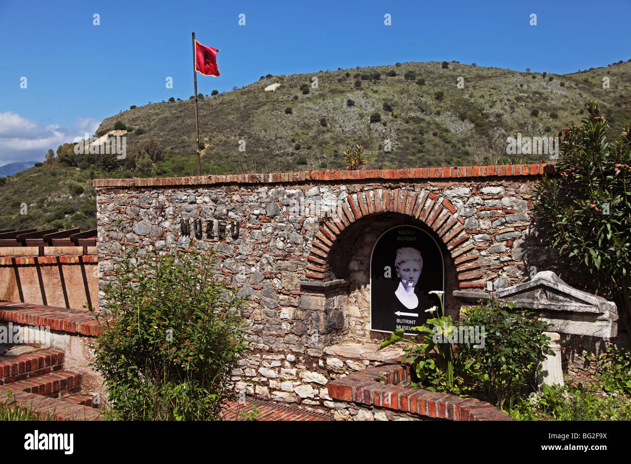 Archeological Museum at Butrint National Park, Albania Stock Photo - Alamy