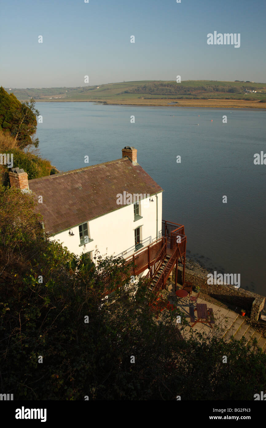The Dylan Thomas Boathouse, Laugharne, Carmarthenshire, South West ...
