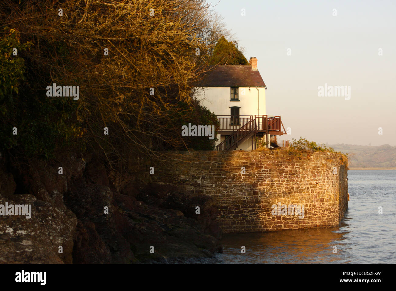 The Dylan Thomas Boathouse, Laugharne, Carmarthenshire, South West ...