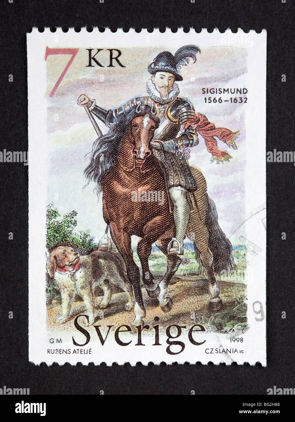 Swedish Postage Stamp High Resolution Stock Photography and Images - Alamy