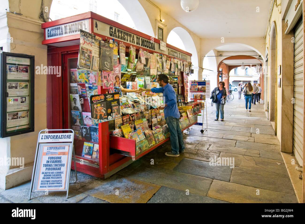 Old town, Modena, Italy Stock Photo - Alamy