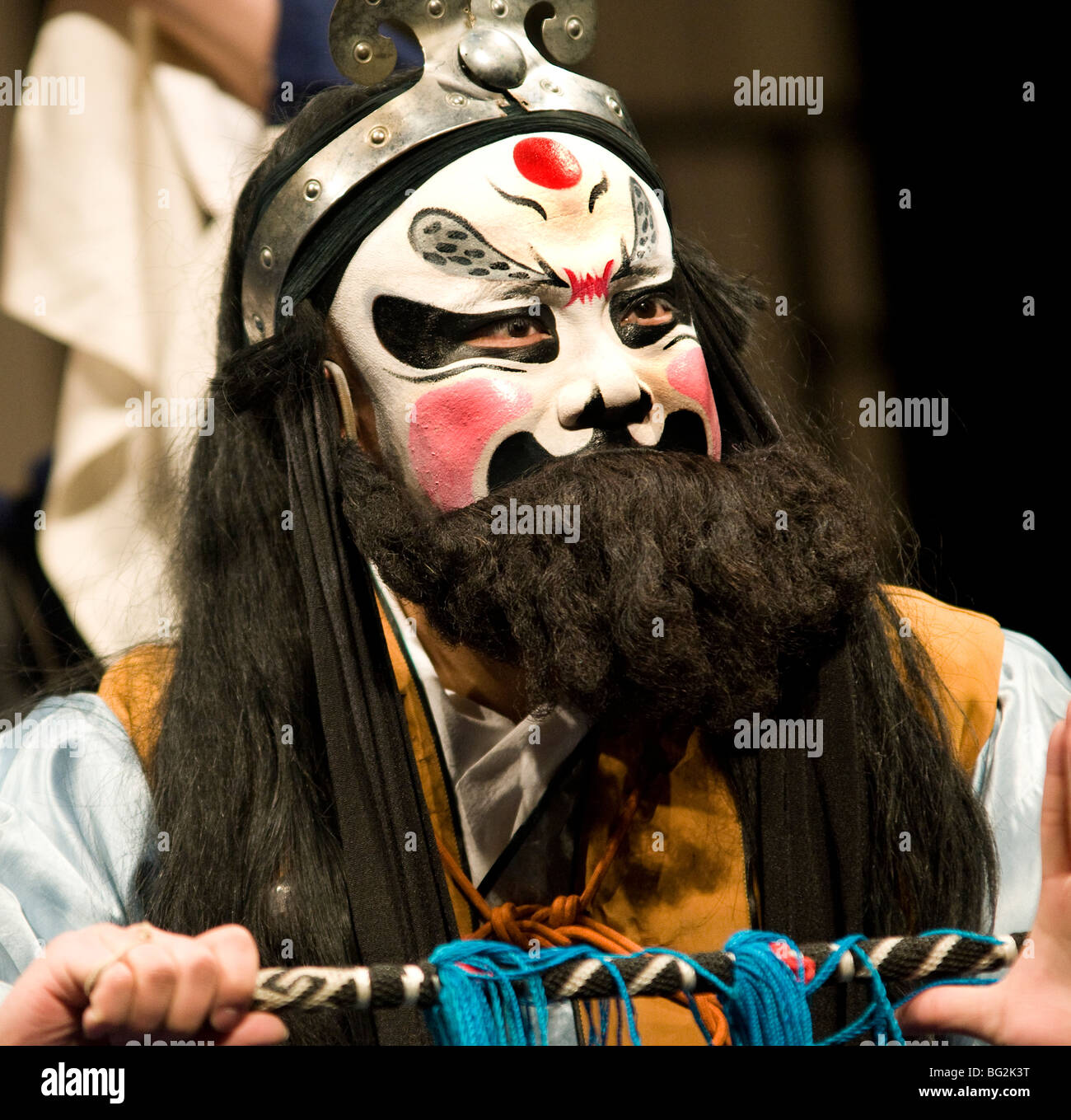 Chinese Kunqu opera performer during the show Stock Photo - Alamy