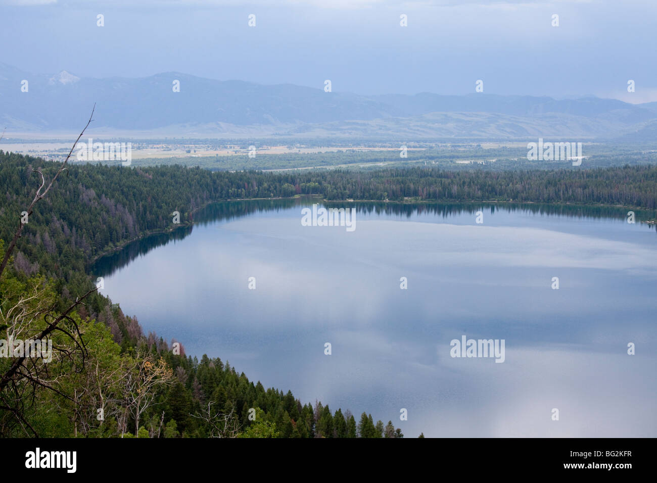Phelps Lake in the Grand Teton National Park, Wyoming, USA, North ...