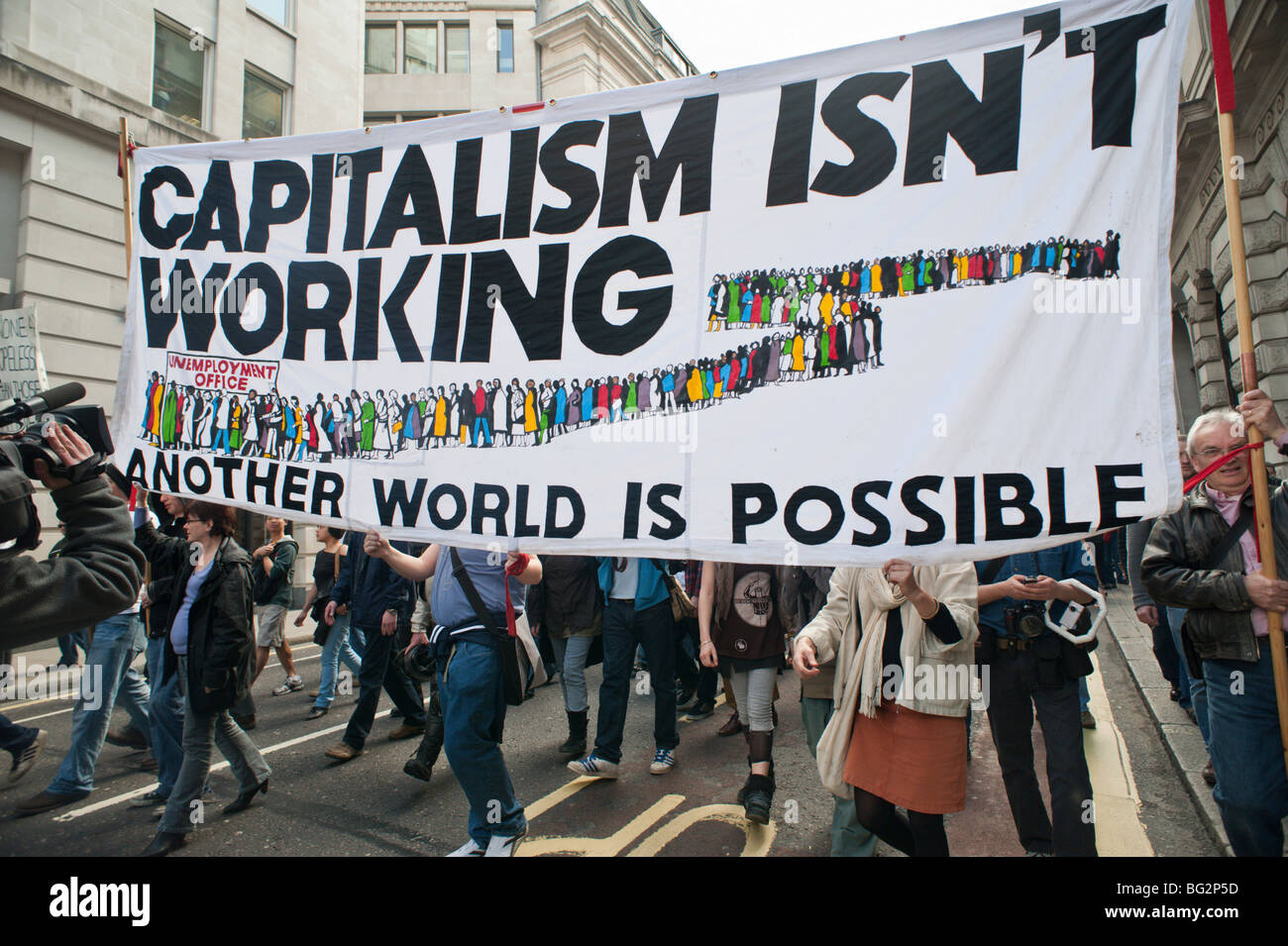 Carnival against capitalism hi-res stock photography and images - Alamy
