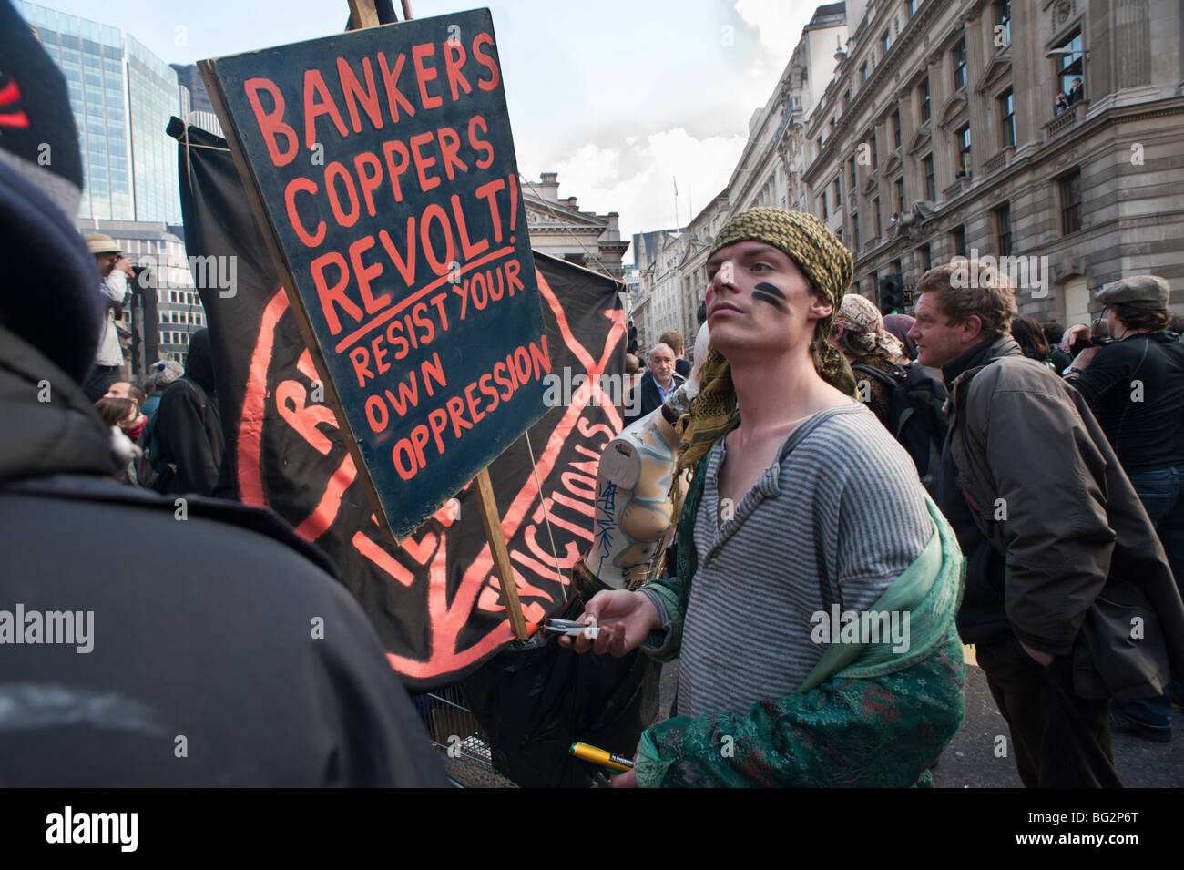 G20 Meltdown 'carnival against capitalism', with four marches led by ...