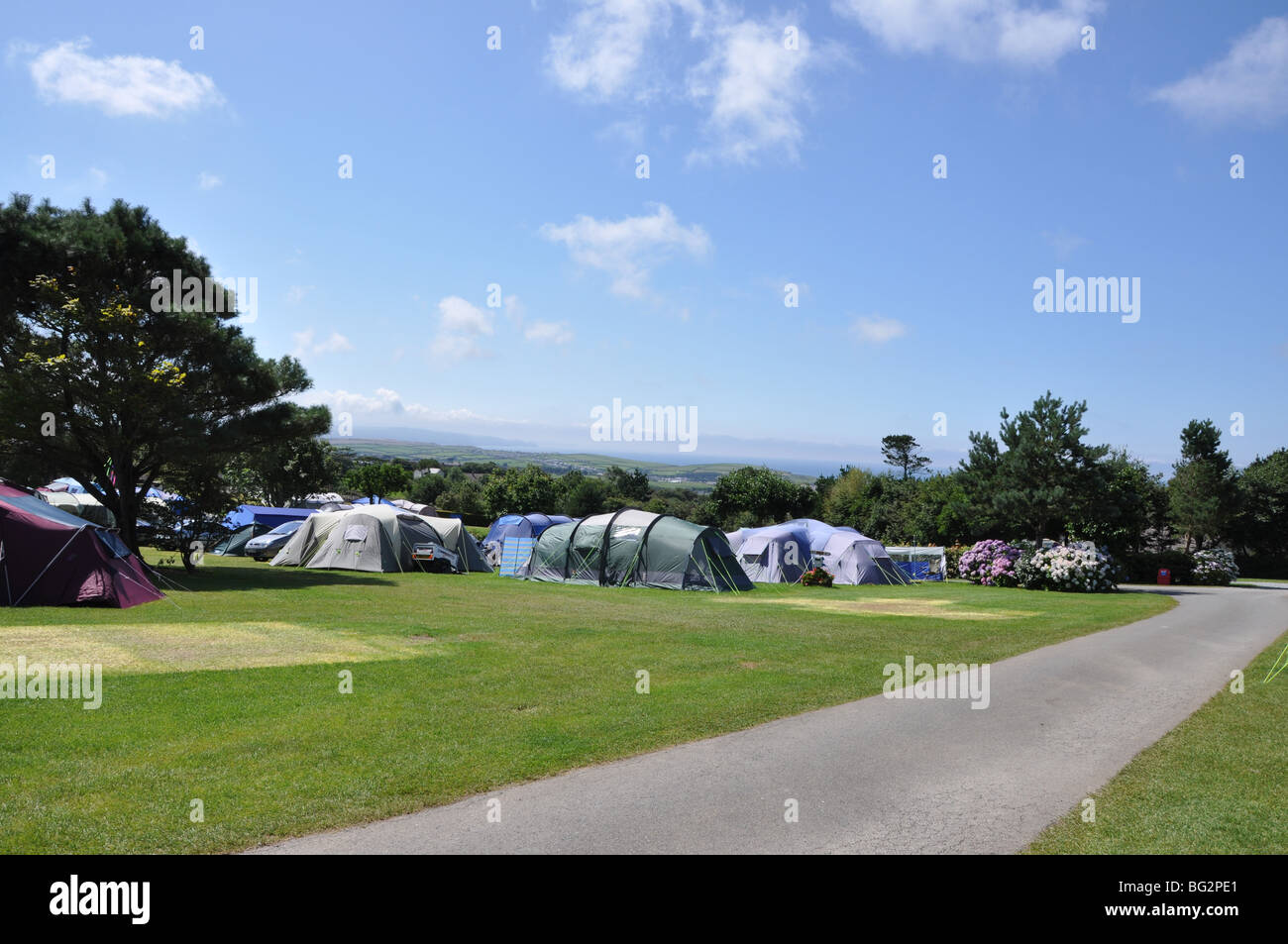 Wooda Farm Holiday Park near Bude Cornwall Stock Photo - Alamy