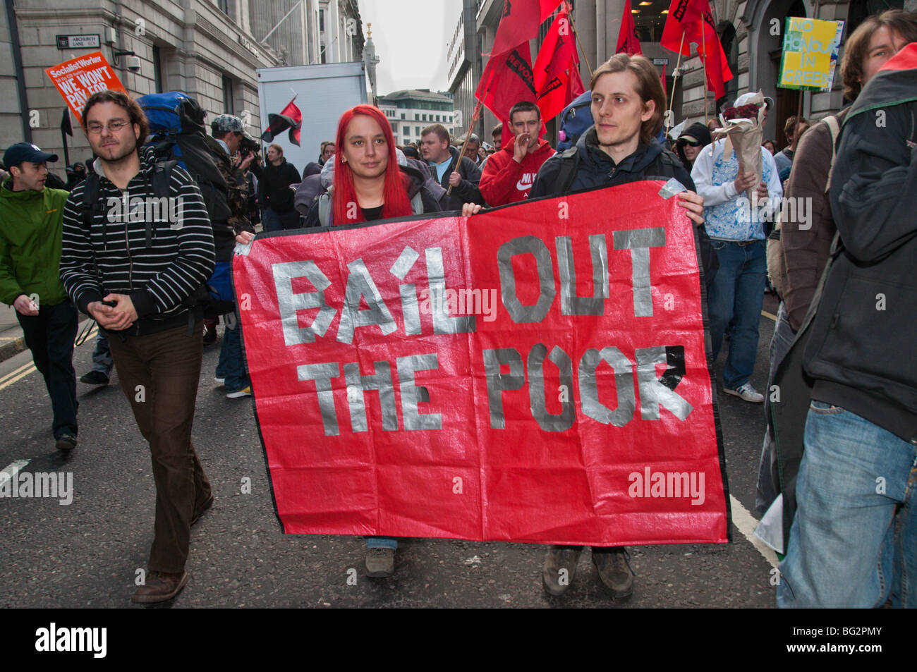 G20 Meltdown 'carnival against capitalism', with 4 marches led by ...