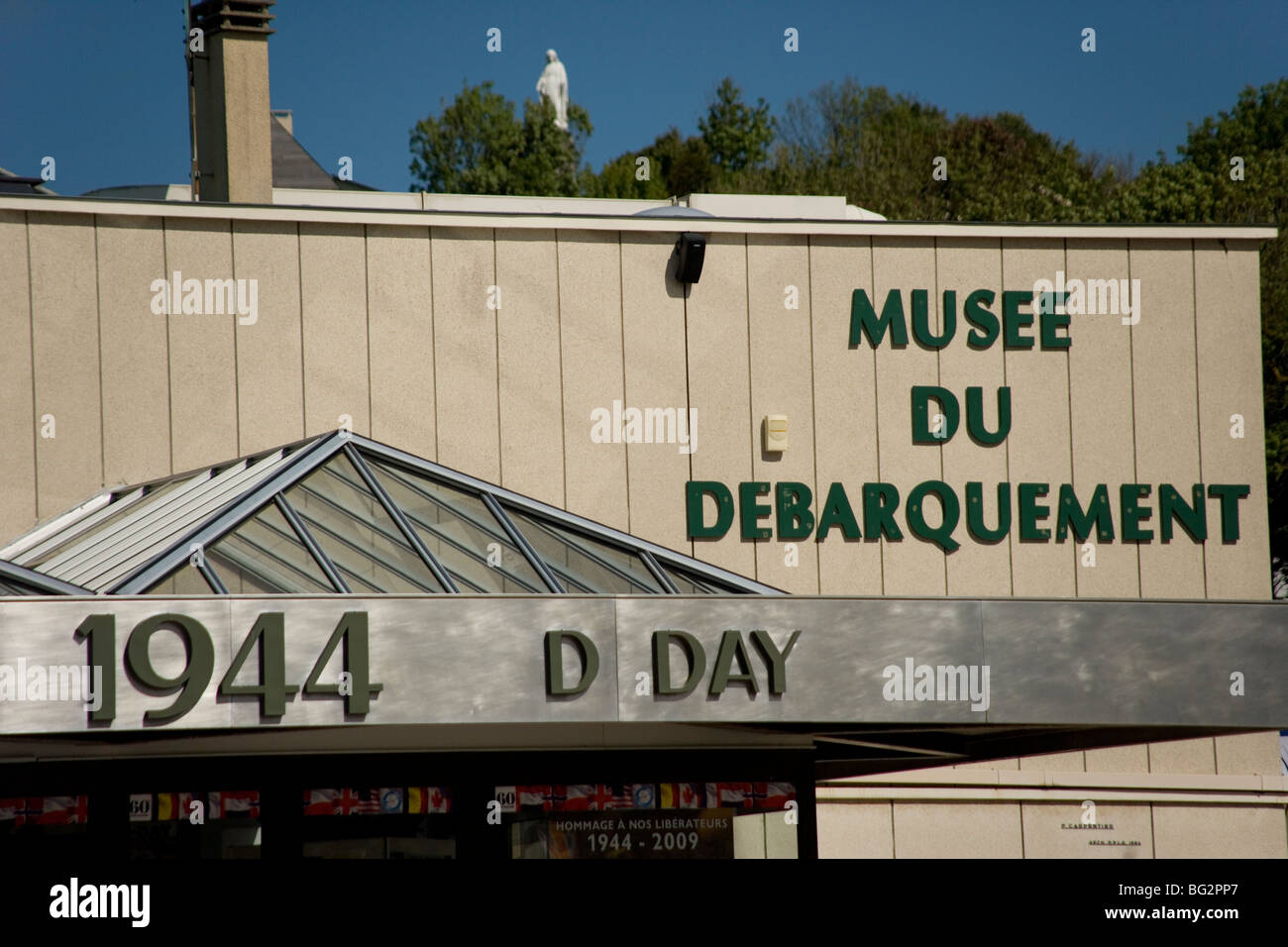 Exterior of The 6 June 1944 Museum, Normandy, France Stock Photo - Alamy
