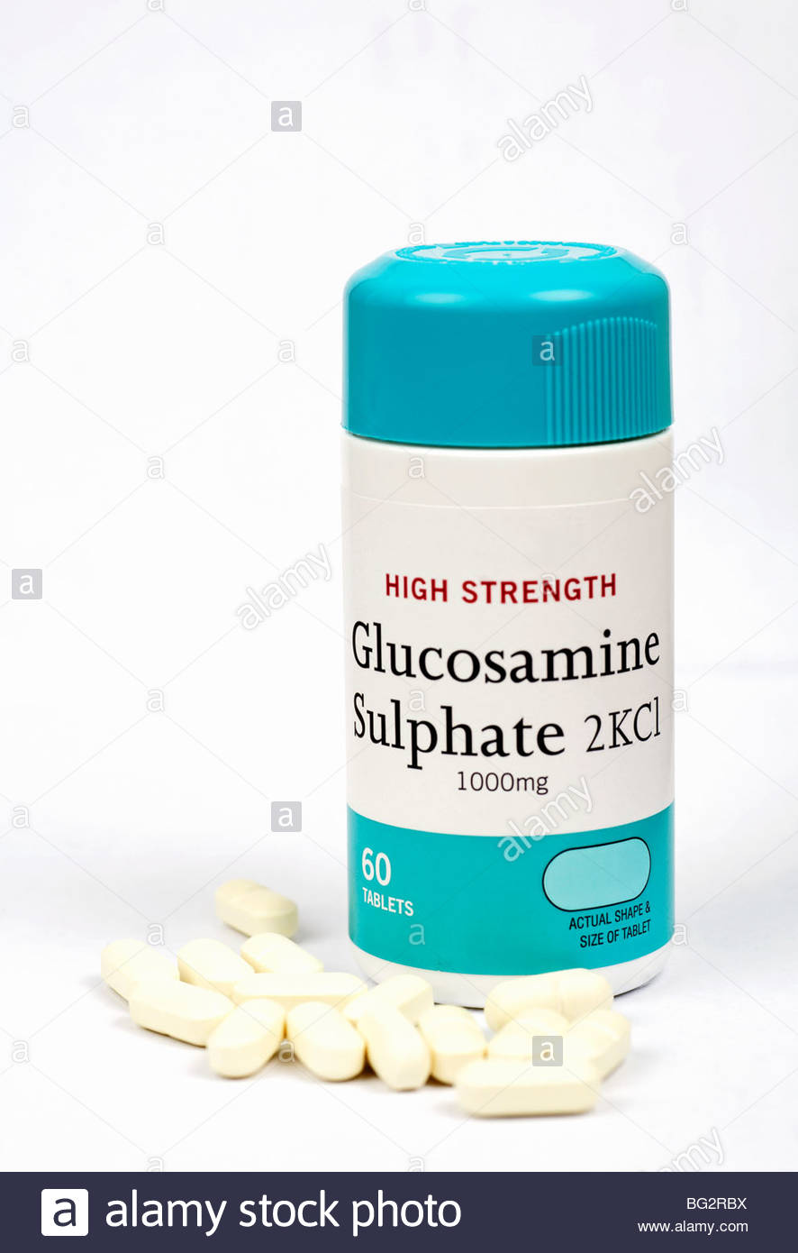 Glucosamine Sulphate pills Stock Photo - Alamy