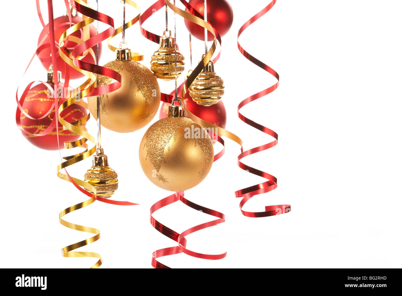 Gold balls Cut Out Stock Images & Pictures - Alamy