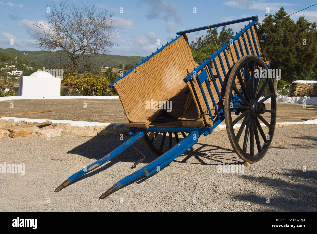 Typical Ibizan cart, Ibiza, Spain Stock Photo - Alamy
