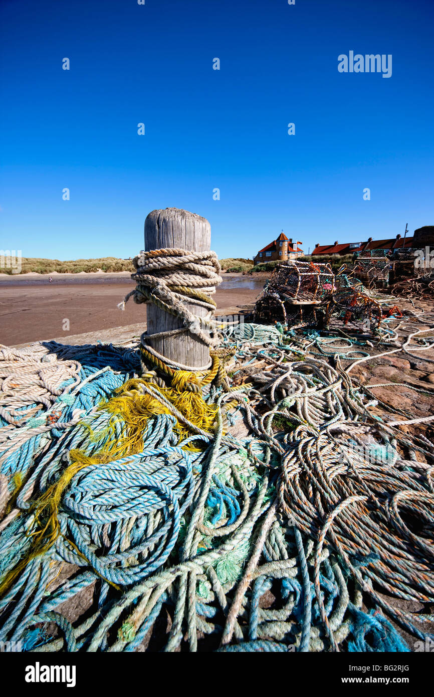 Ropes on the beach Stock Photo - Alamy