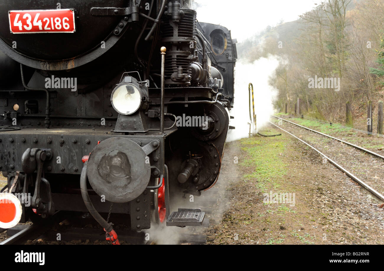Steam Locomotive coal tank engine railway railroad Stock Photo - Alamy