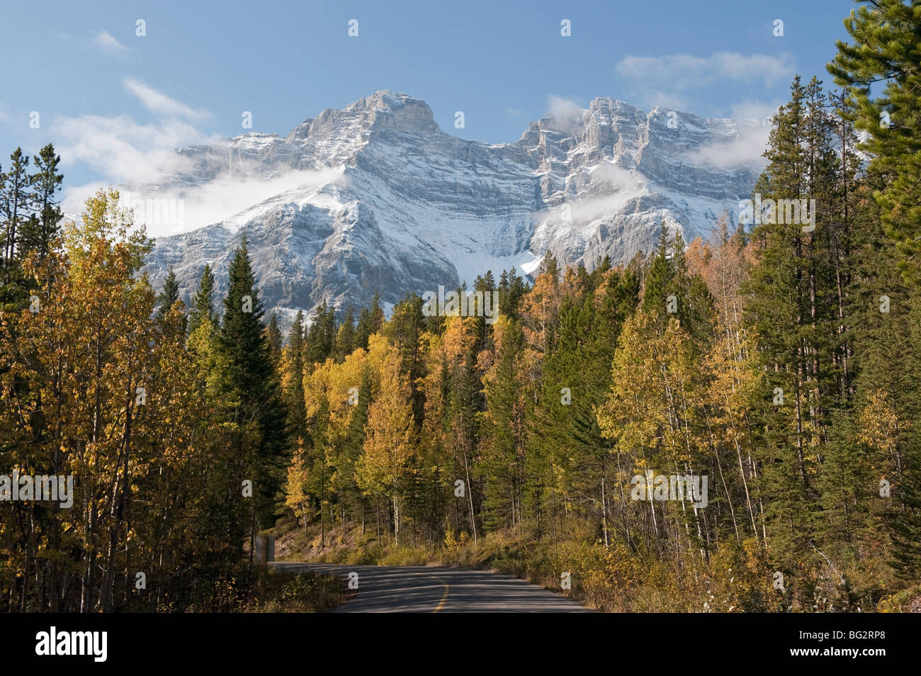 Cascade Mountain, Banff Park, Banff, Alberta, Canada Stock Photo - Alamy