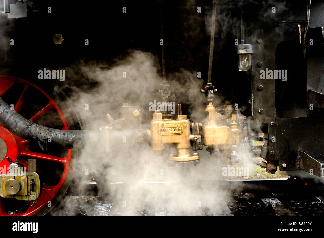 Steam Locomotive coal tank engine railway railroad Stock Photo - Alamy