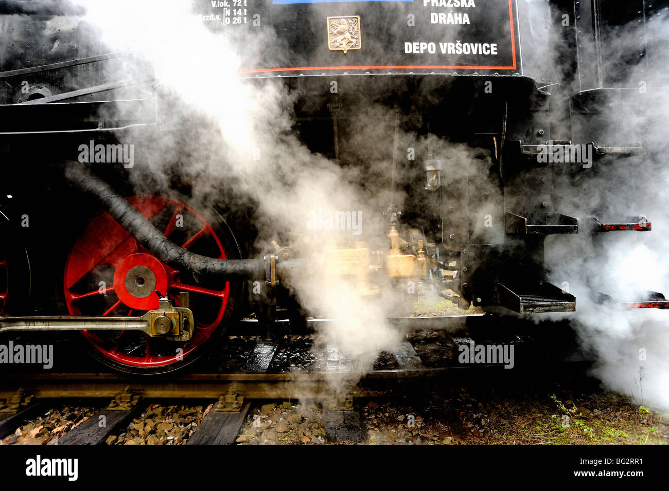 Steam Locomotive coal tank engine railway railroad Stock Photo - Alamy