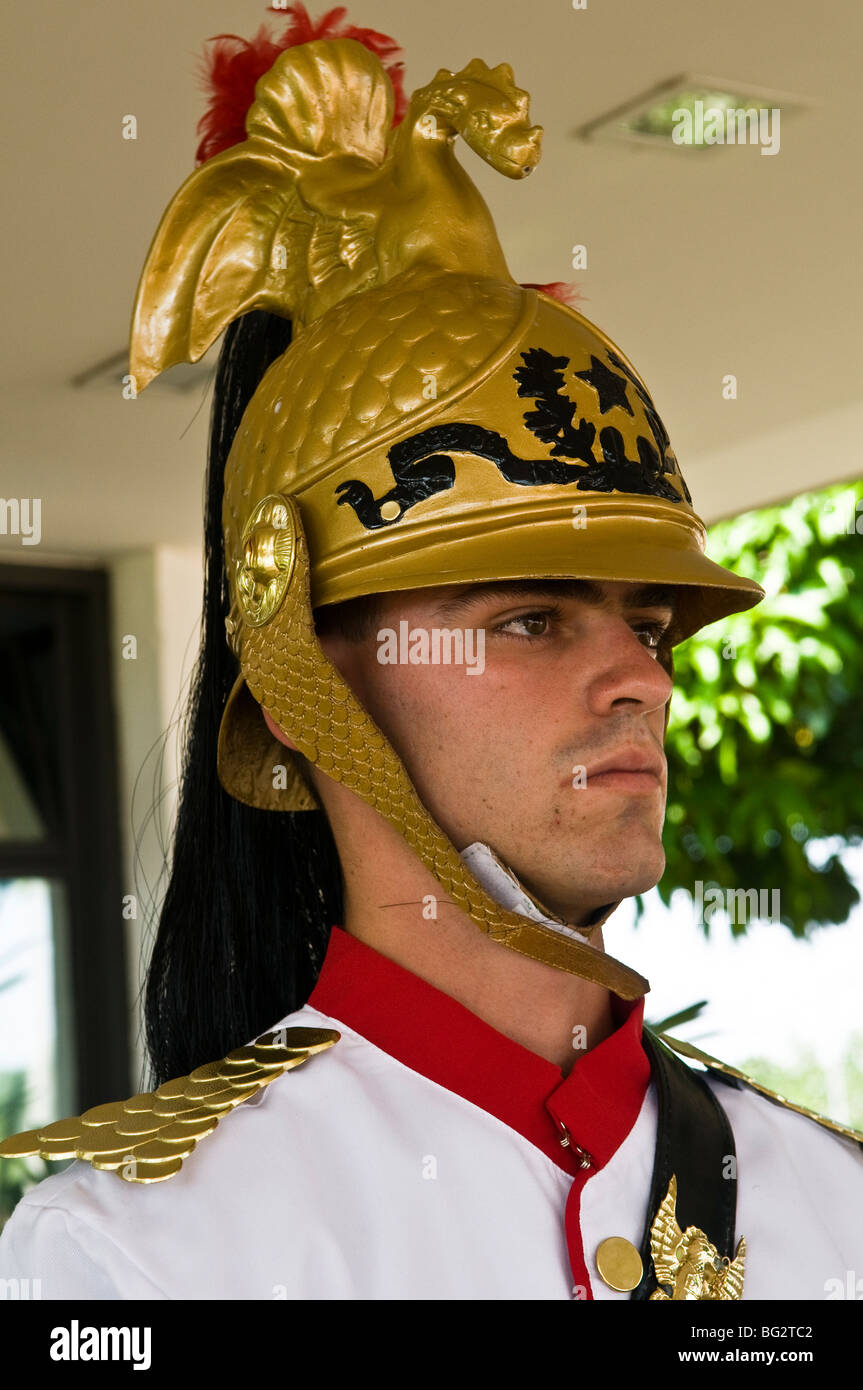 Guard at the presidential palace in Brasilia , Brazil Stock Photo - Alamy