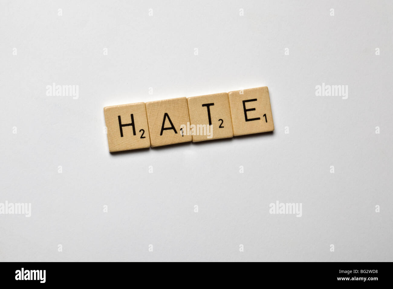 Hate words hi-res stock photography and images - Alamy