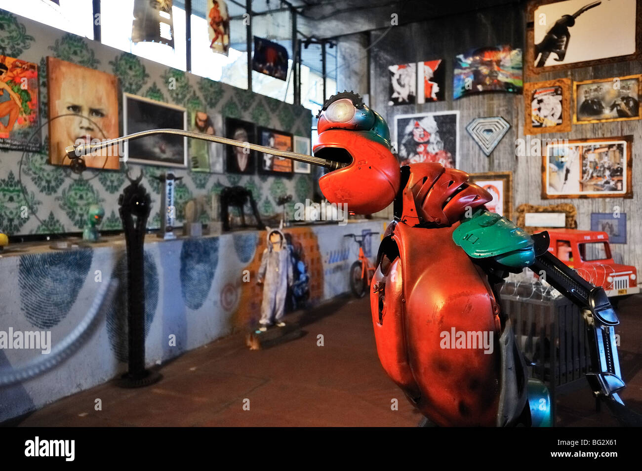 Street art from Mutoid Waste and UK's leading graffiti artists at ...