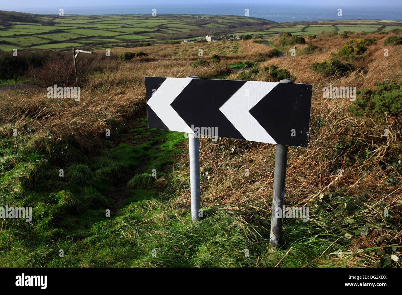 Sharp Bend Road Sign On Stock Photos & Sharp Bend Road Sign On Stock ...