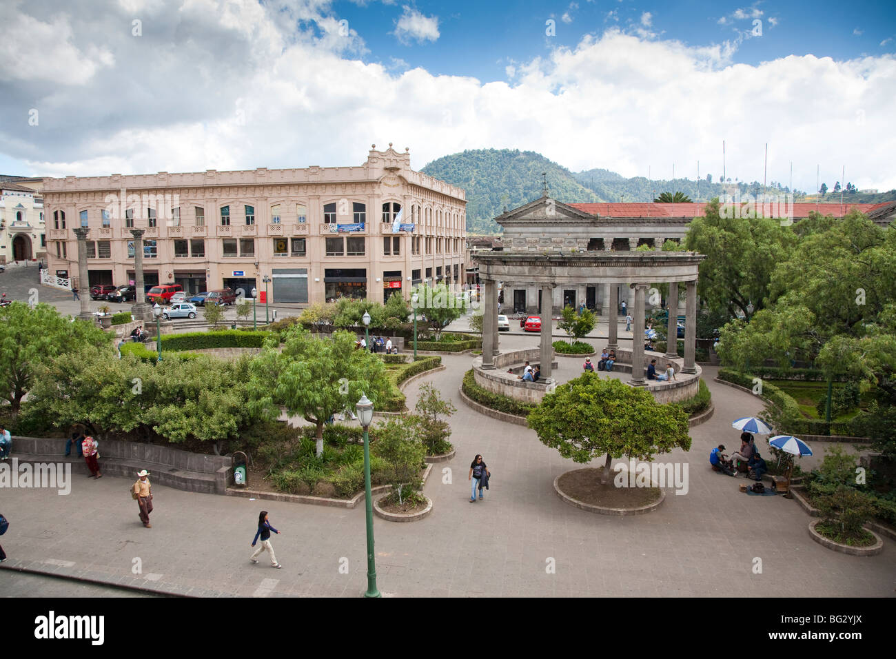 Quetzaltenango parque central hi-res stock photography and images - Alamy