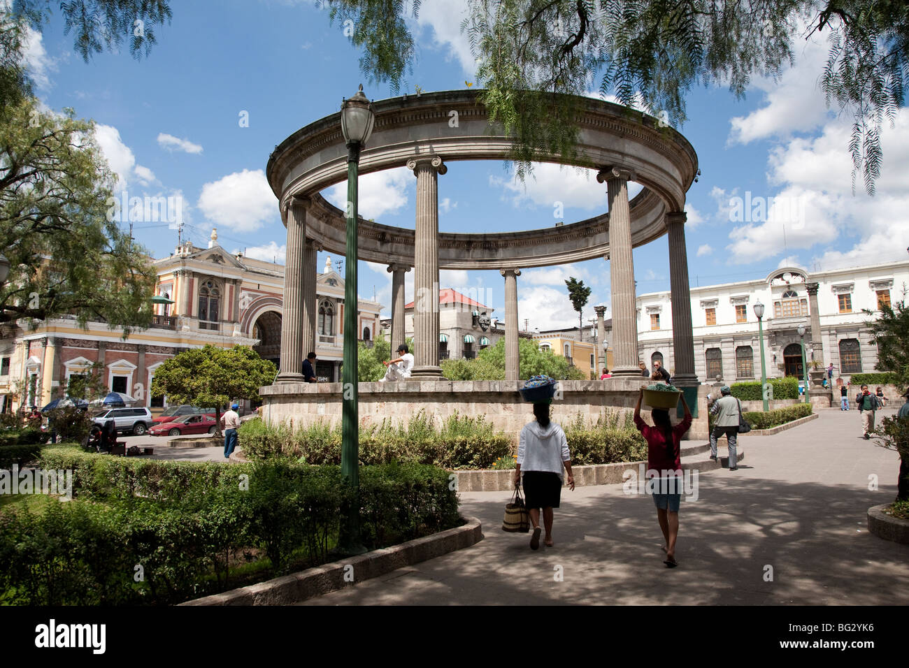 Parque Centro America in Quetzaltenango Guatemala Stock Photo - Alamy