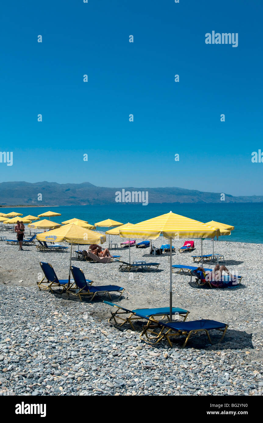 Maleme beach crete hi-res stock photography and images - Alamy