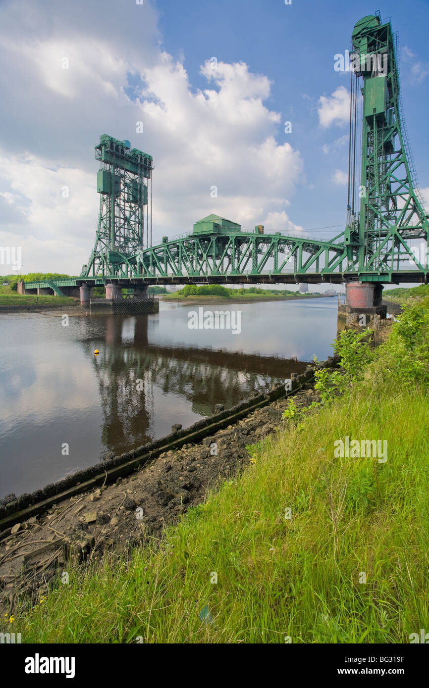 The Newport Bridge over the River Tees Middlesbrough Stock Photo - Alamy