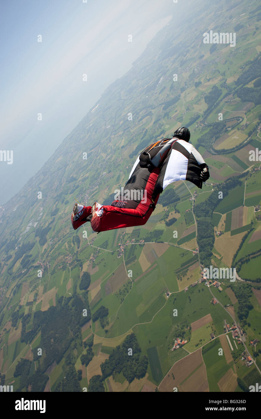Wingsuit pilot hi-res stock photography and images - Alamy