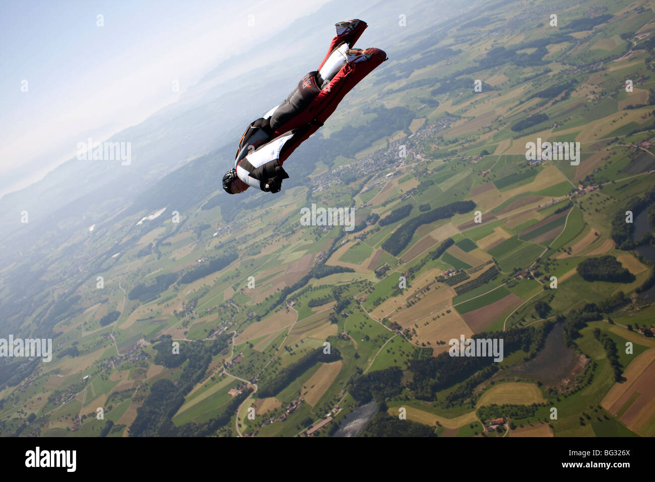 Wingsuit pilot hi-res stock photography and images - Alamy