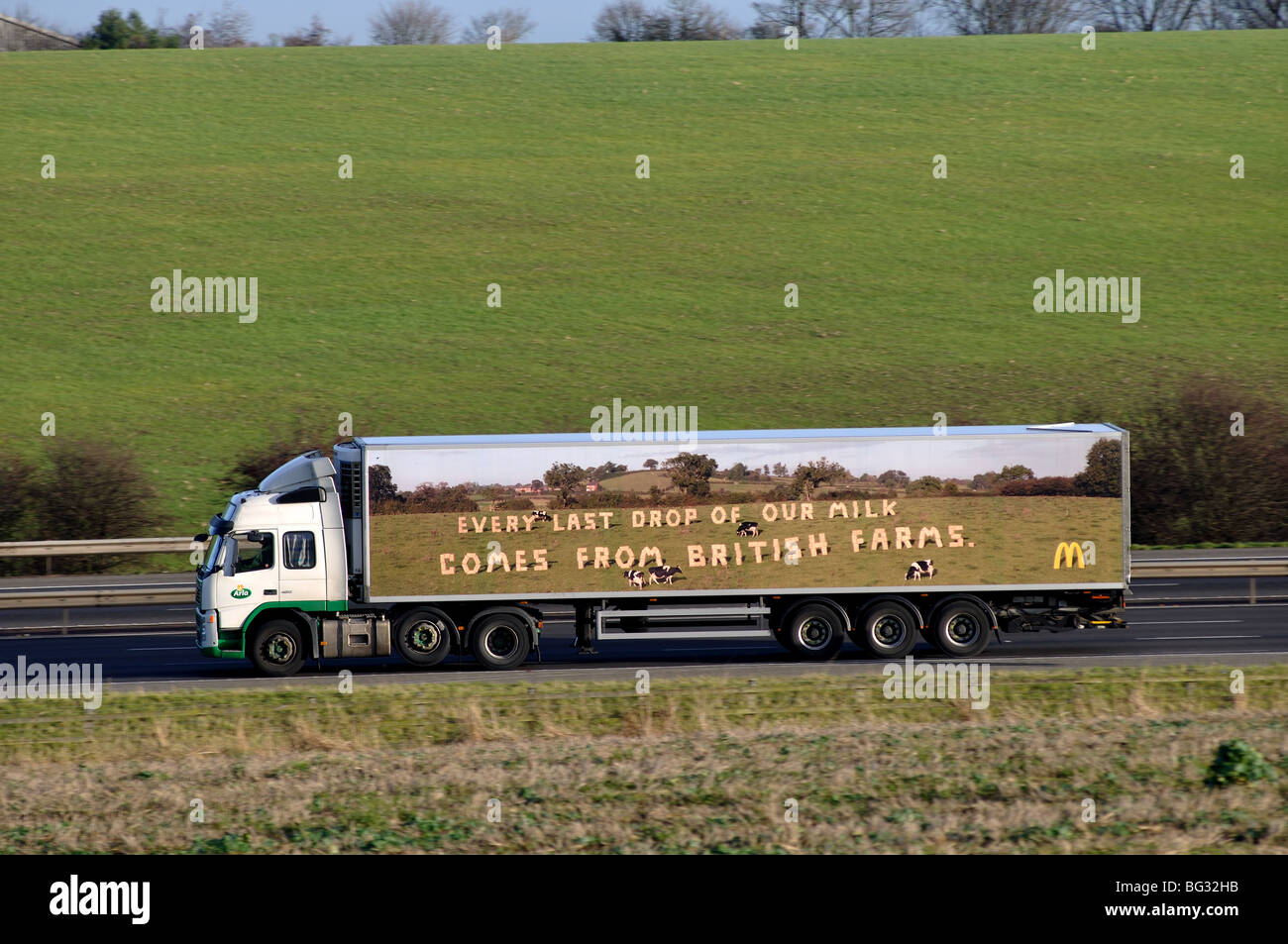 Mcdonalds lorry hi-res stock photography and images - Alamy