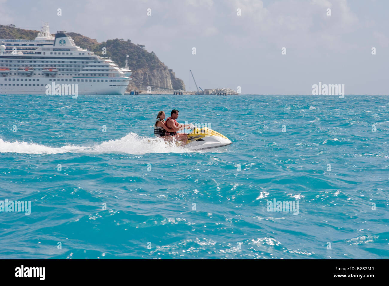 Seawater jet woman hi-res stock photography and images - Alamy