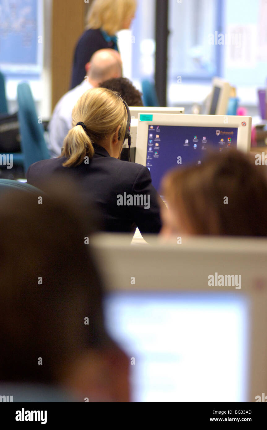 Call centre uk back hi-res stock photography and images - Alamy