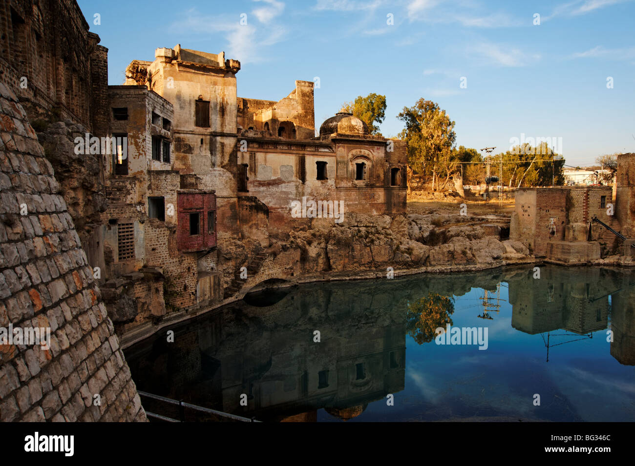 Katasraj Hindu Temple in Chakwal Pakistan. Known as Katas Mandir Stock ...