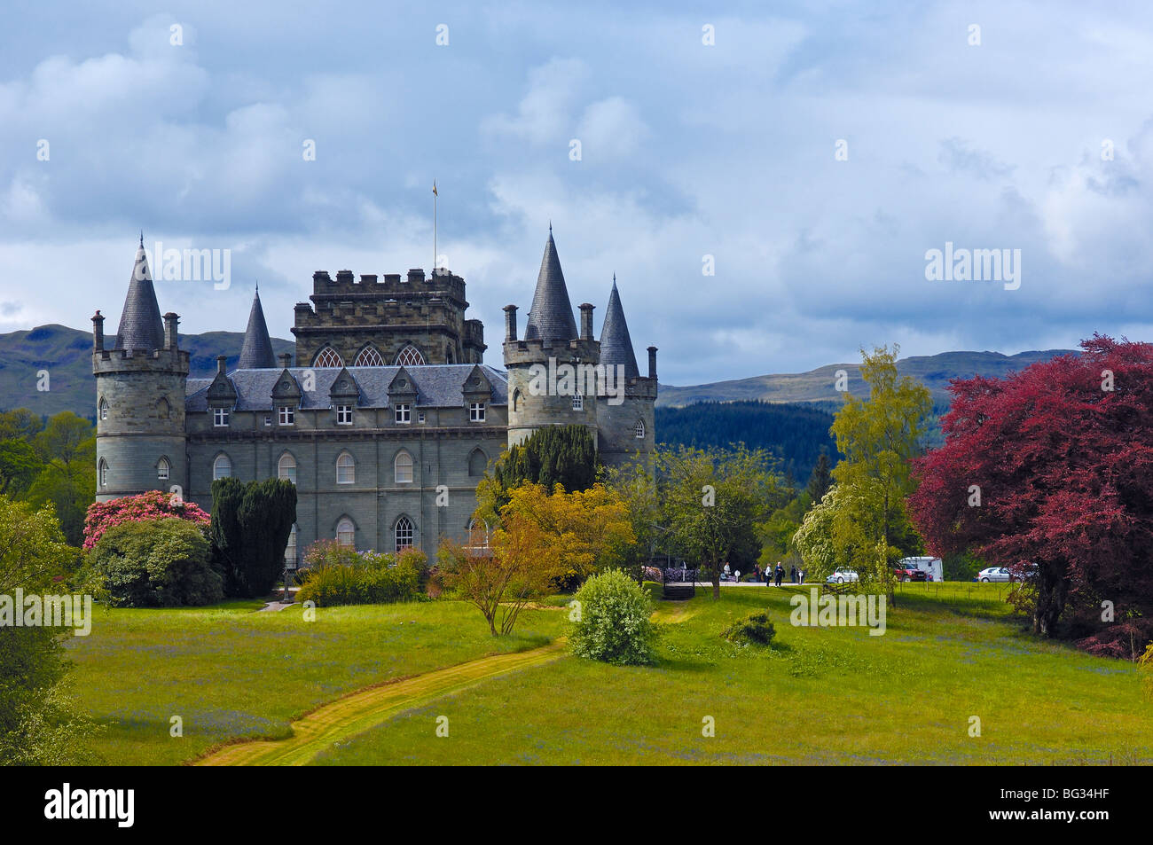 Inveraray castle hi-res stock photography and images - Alamy