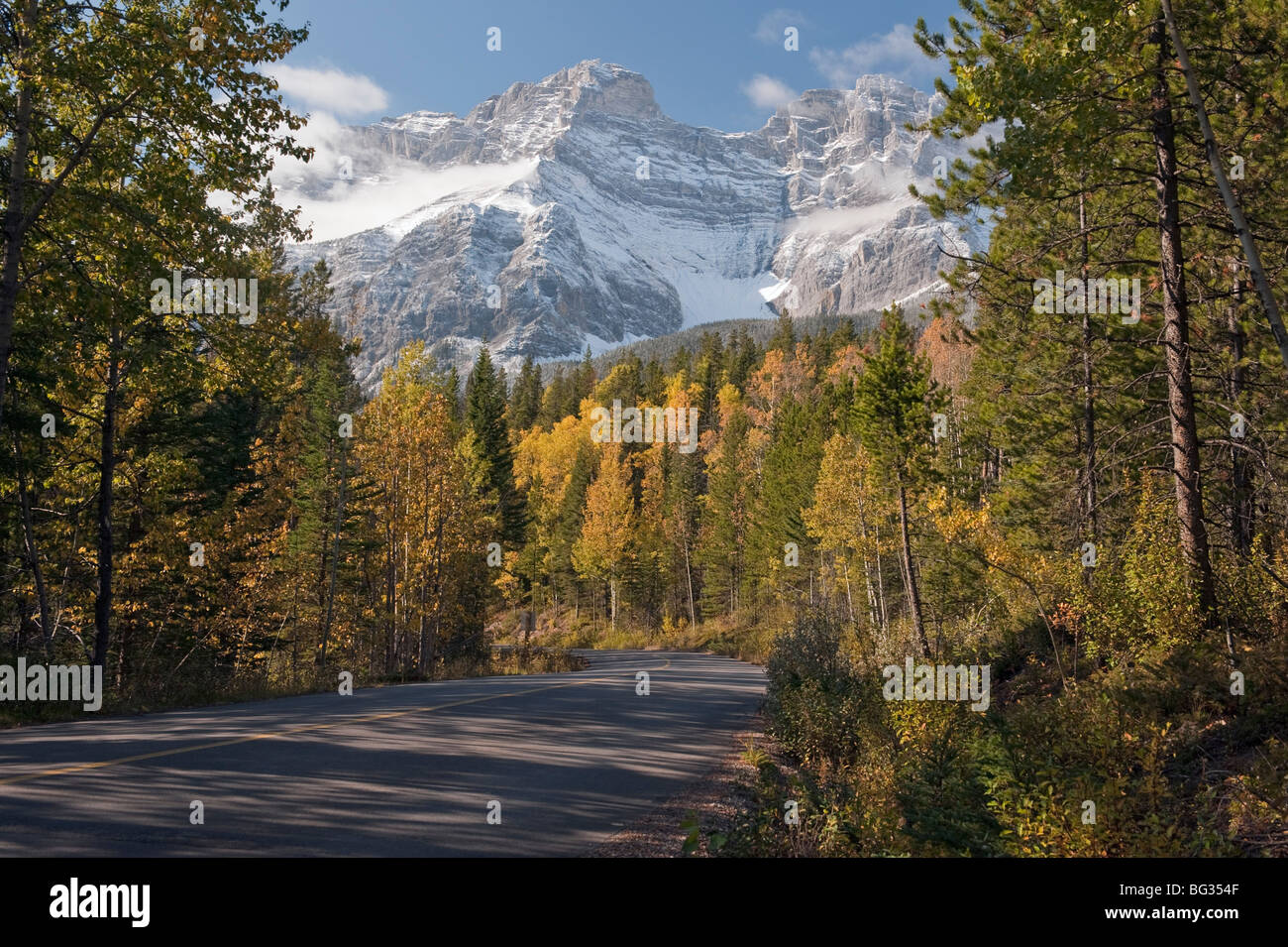 Cascade Mountain, Banff Park, Banff, Alberta, Canada Stock Photo - Alamy