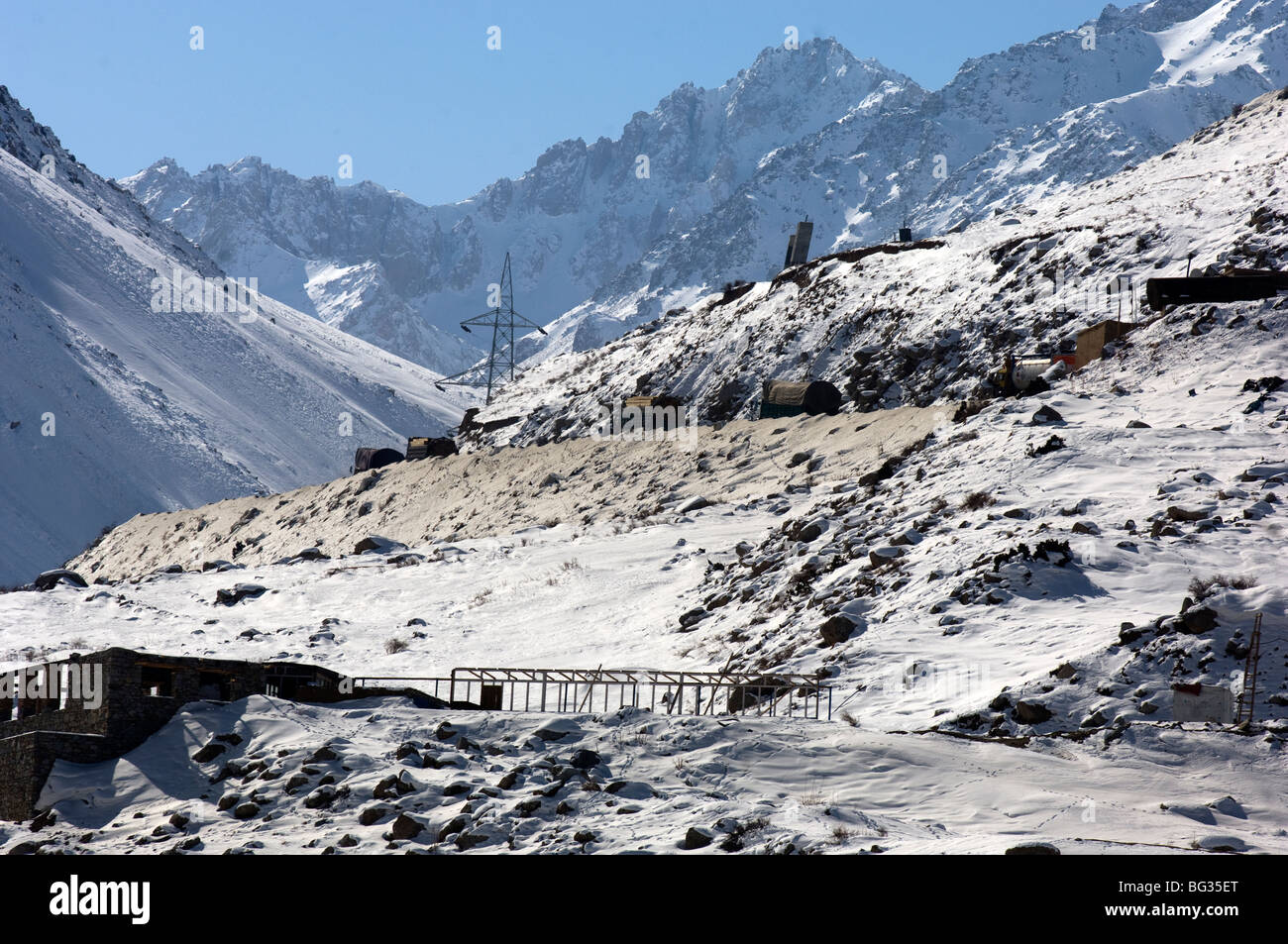Salang Pass tunnel, Afghanistan Stock Photo - Alamy