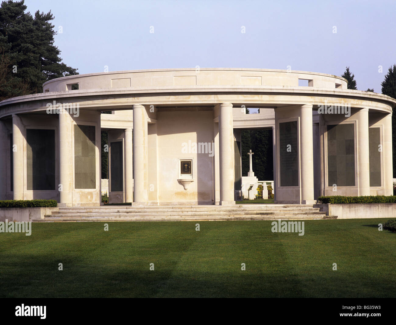 Brookwood Surrey England UK. The Brookwood World War II Memorial in the ...