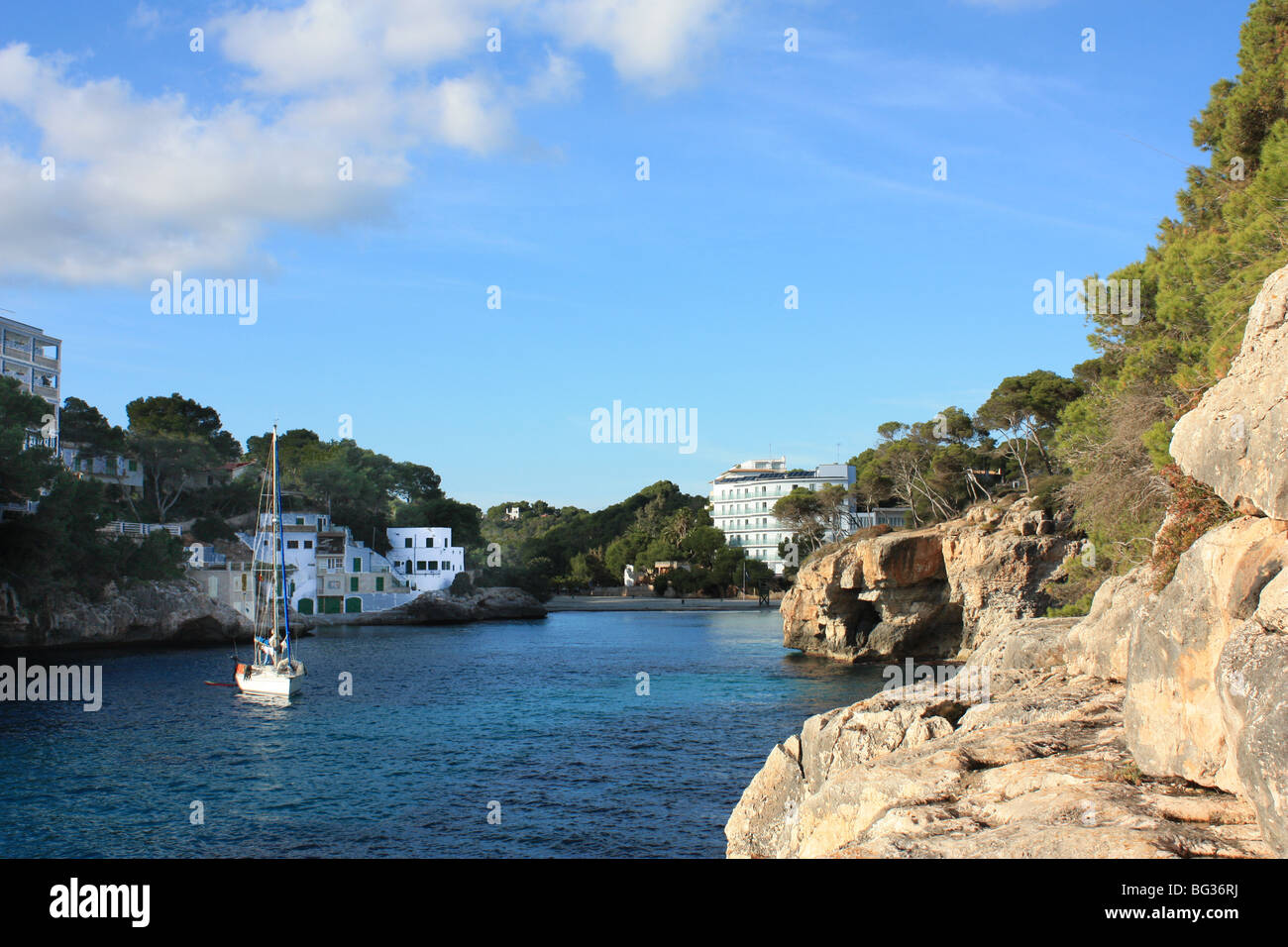 Bay Mallorca Spain Stock Photo - Alamy