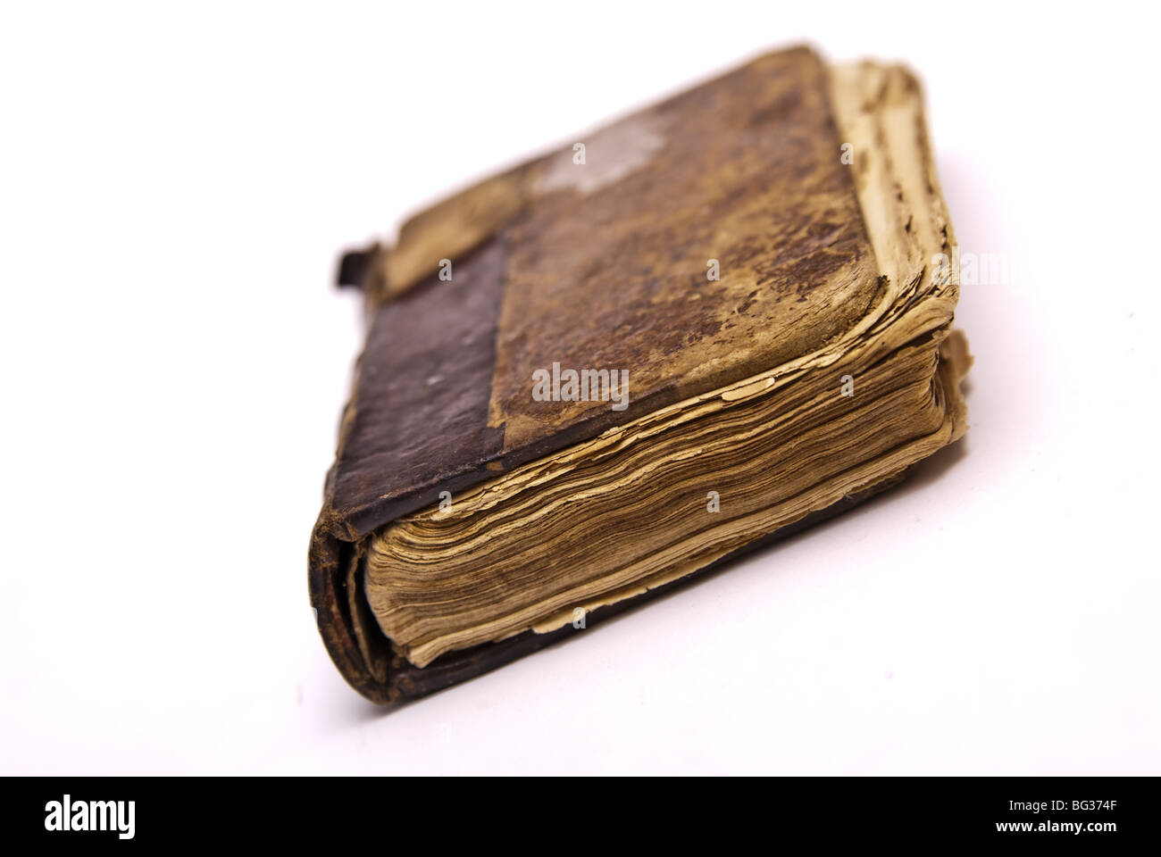 old antique book isolated Stock Photo - Alamy